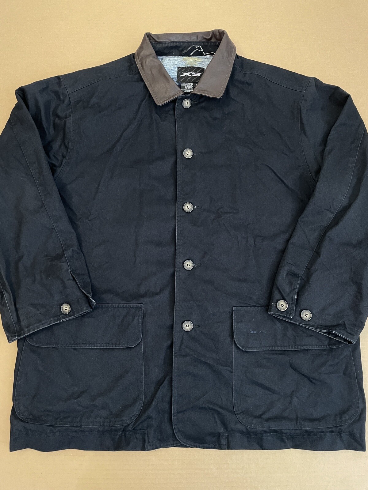 BMW X5 Jacket Adult Large Gray Button Pockets Aztec L… - Gem