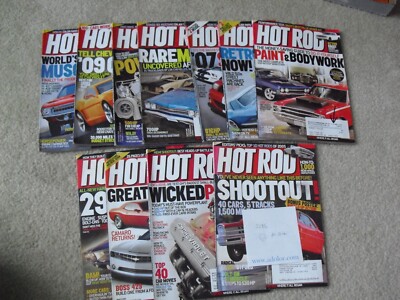 Lot of 11 Different 2006 Hot Rod Car Magazines | eBay