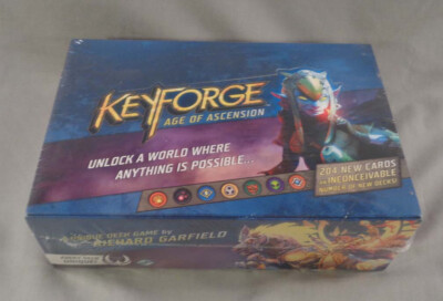 Fantasy Flight Card Games KeyForge Age Of Ascension Sealed Deck Display ...