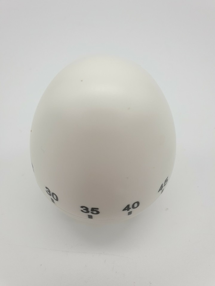 Eieruhr Küchentimer Timer Uhr 59 Minuten weiß Ei / Koch mechanisch ...