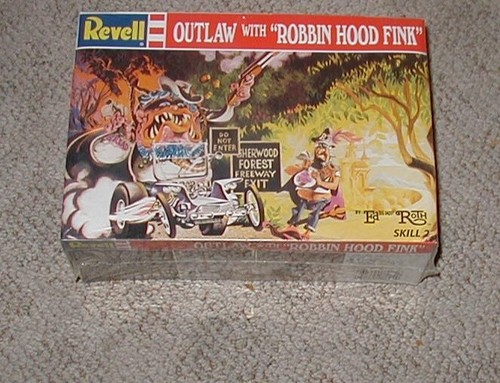 Revell Outlaw with Robbin Hood Fink Model Kit Complete, Sealed | eBay