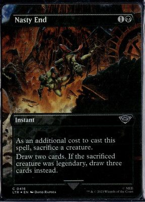 Nasty End In Foil! NM-Mint Magic The Gathering | eBay