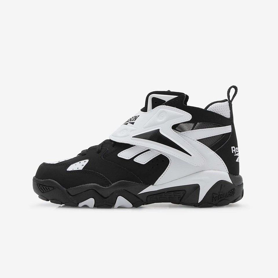 Reebok Preseason 94 100202788 Black White Men Basketball Hoopers Shoes ...