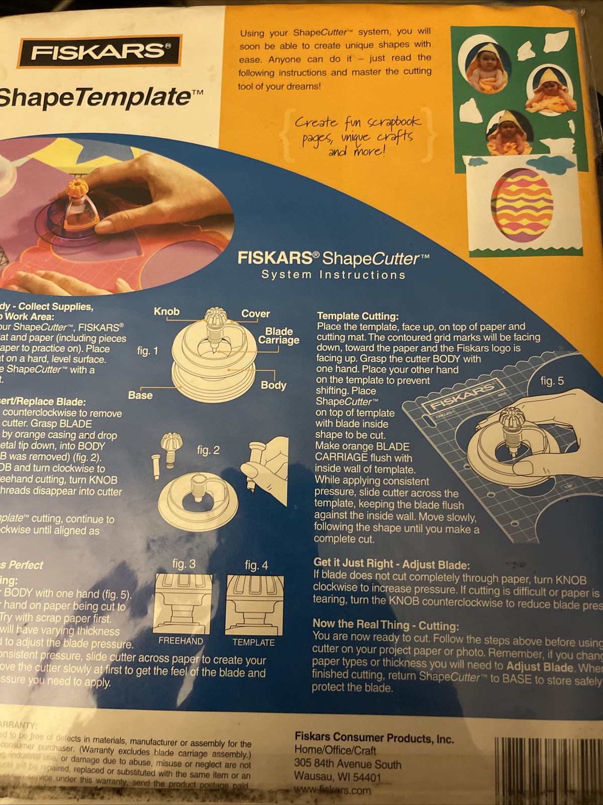 Fiskars ShapeCutter Shape Template Ovals 4851 for sale online | eBay