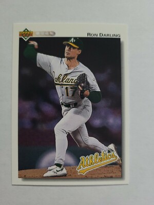 RON DARLING 1992 UPPER DECK BASEBALL CARD # 669 D8347 | eBay