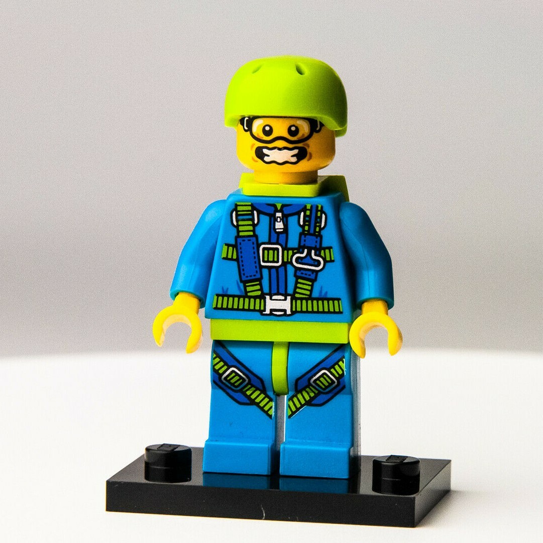 LEGO® Skydiver - CMF Series 10 - (col10-6) Minifigure | eBay