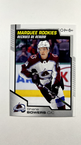 Shane Bowers 2020-21 Upper Deck O-Pee-Chee Update Marquee Rookies 634 ...