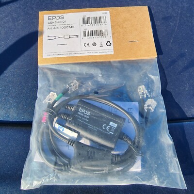 EPOS Cisco Cable for Elec. Hook Switch CEHS-CI 01 1000746 | eBay