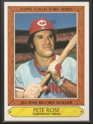 Pete Rose 1985 Woolworth's Topps #30 Cincinnati Reds #1 | eBay