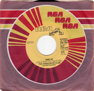 The Parachute Club – Rise Up 1983 Promo RCA Synth Pop VG+ | eBay
