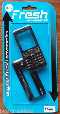 Sony Ericsson K770/K770i Mobile Phone BLACK Fascia/Housing/Cover ...
