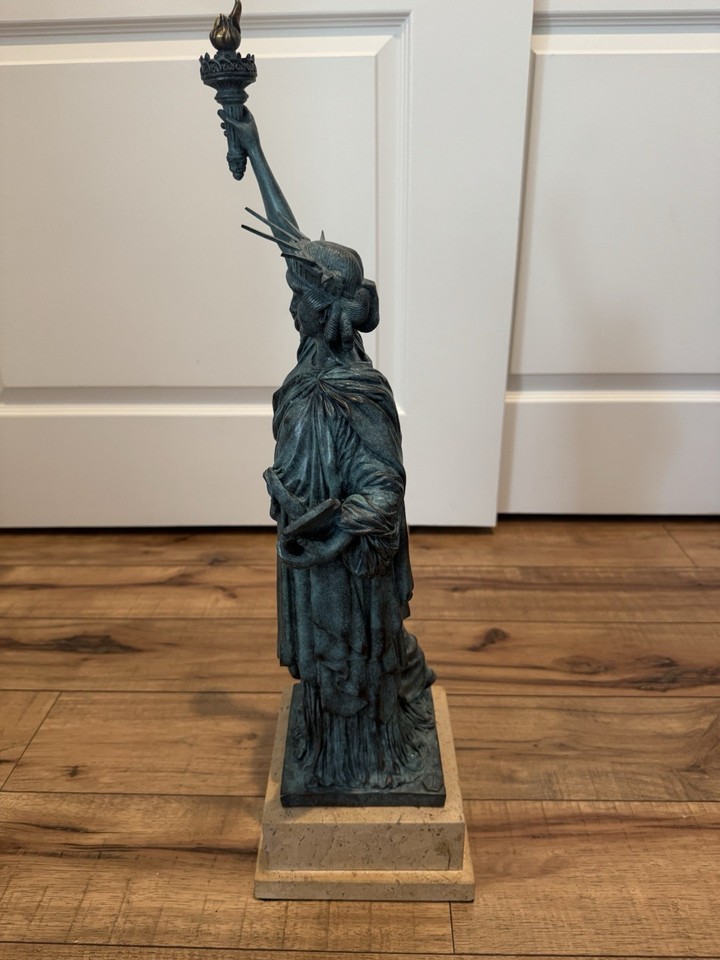 Statue of Liberty Bronze Sculpture Bronze Liberty USA Statue 24” tall ...