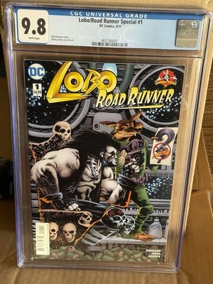 DC Comics Lobo Road Runner #1 Cover A Looney Tunes Crossover 2017 CGC 9 ...