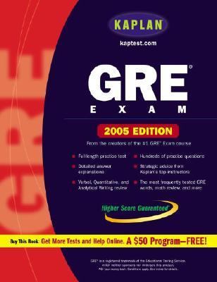 Kaplan GRE Exam 2005 by Kaplan Educational Center Staff (2004, Trade ...