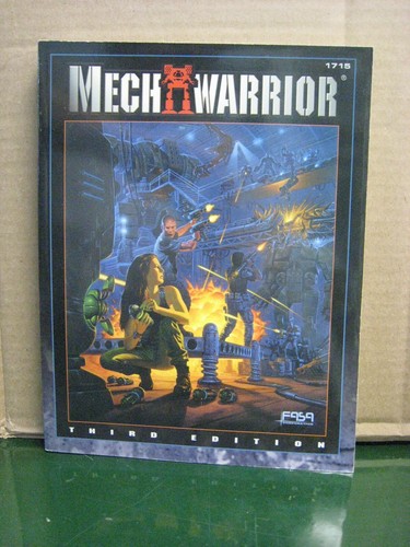 Mechwarrior 3rd Ed third edition Battletech RPG 1715 1999 FASA | eBay