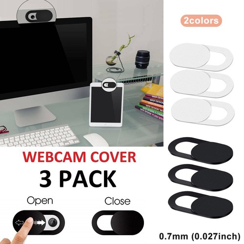 3PCS Webcam cover Thin Camera Sticker Slider for Iphone Laptop Mobile ...