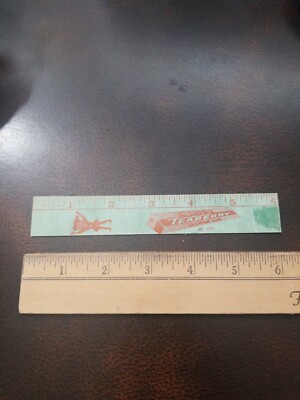 Vintage 1937 Clark's Teaberry Chewing Gum Six Inch Ruler | eBay