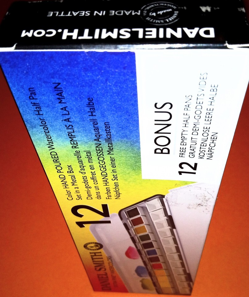 'MUST HAVE' DEALS~DANIEL SMITH EXTRA FINE WATERCOLORS 12 COLOR SET IN ...