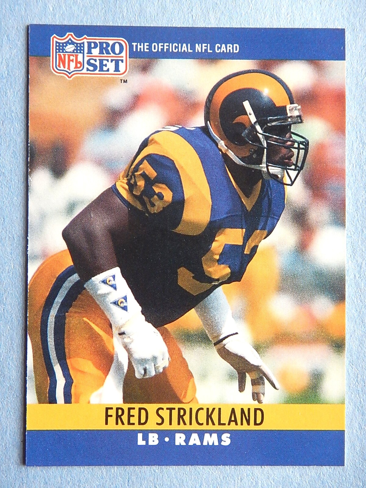 Fred Strickland #174 Pro Set 1990 Football Card (Los Angeles Rams) | eBay