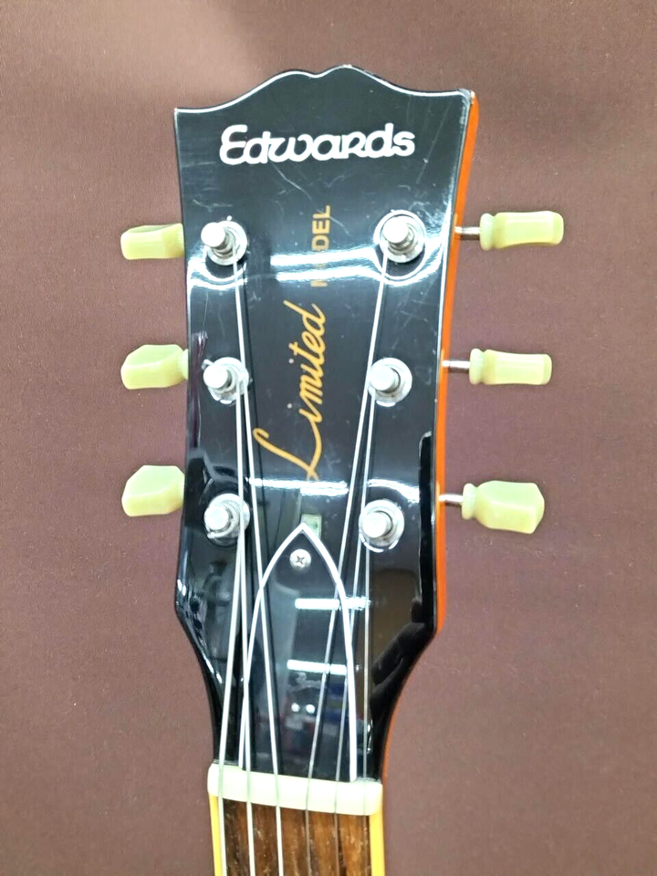 Edwards E-LP-STD/P P90 Gold Top Les Paul type Electric Guitar From Japan | eBay