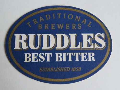 Bière Barre Dessous Ruddles Brewery Traditionnel Best Bitter~ Rutland ...