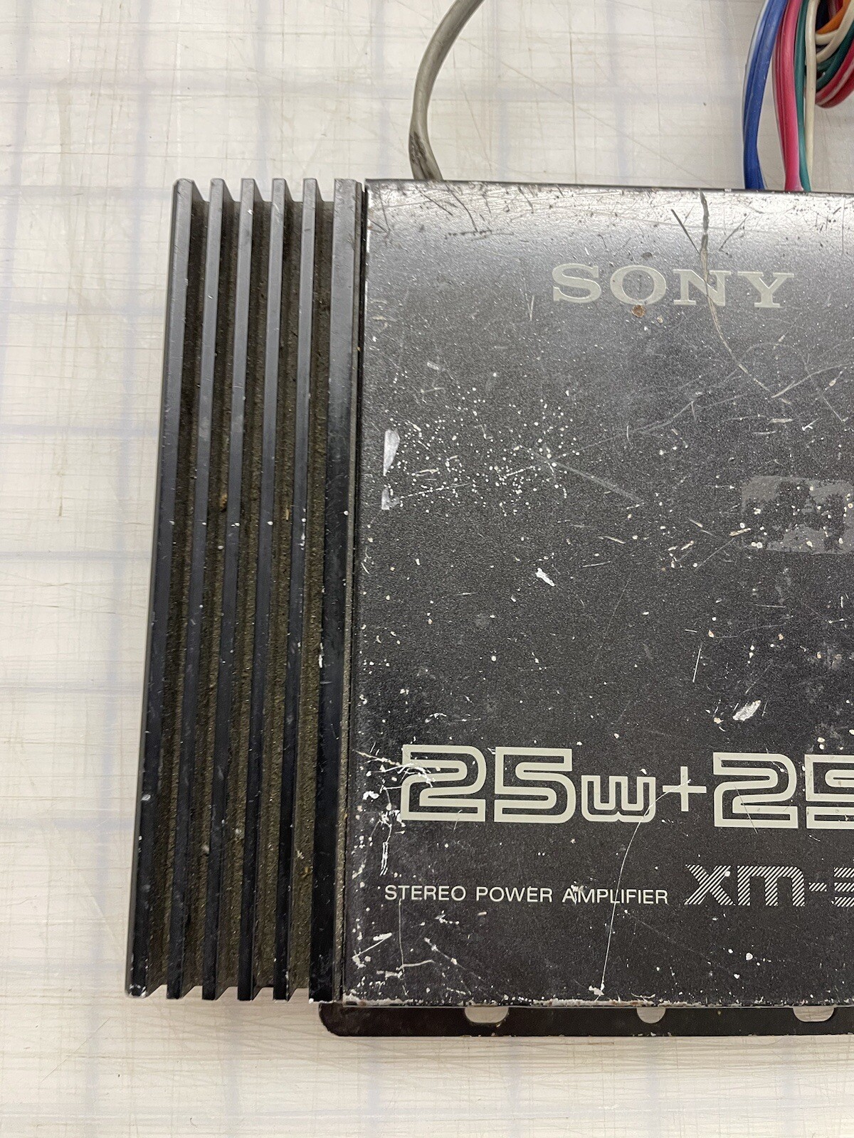 Sony XM-300 50W 2x25W Stereo Amplifier Made in Japan Vintage Old School ...