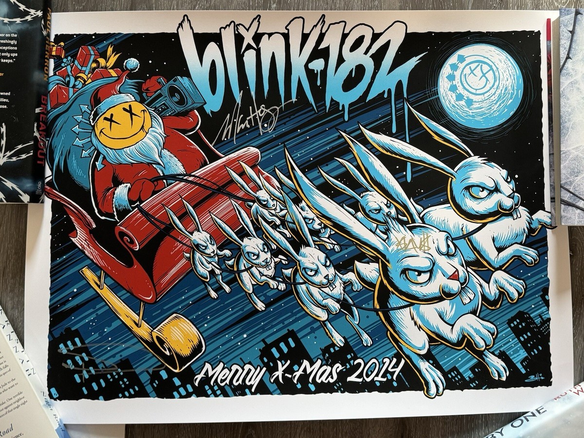 Blink 182 Christmas Logo Blink 182 Not Another Christmas Song