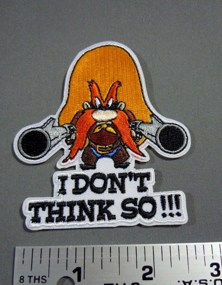 YOSEMITE SAM w/6 Shooters #2 Embroidered Iron-On Patch - 3" Warner Bros. | eBay