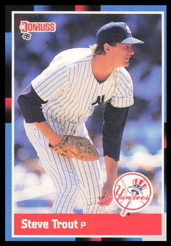 1988 Donruss Steve Trout New York Yankees #524 | eBay