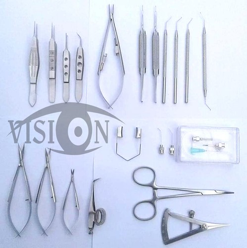 NEW EYE MICRO MINOR SURGERY SURGICAL OPHTHALMIC INSTRUMENTS SET KIT | eBay