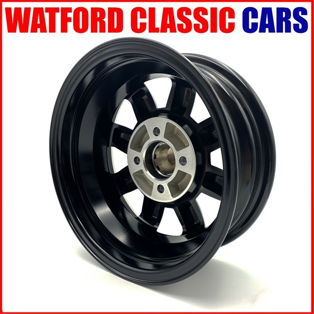Set 4 Triumph Gold Spitfire and Gt6 Minilight Alloy Wheels /rims Gun ...