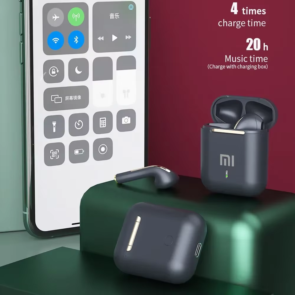 Xiaomi J18 Wireless Earphones Bluetooth Earbuds Touch control Headphone ...