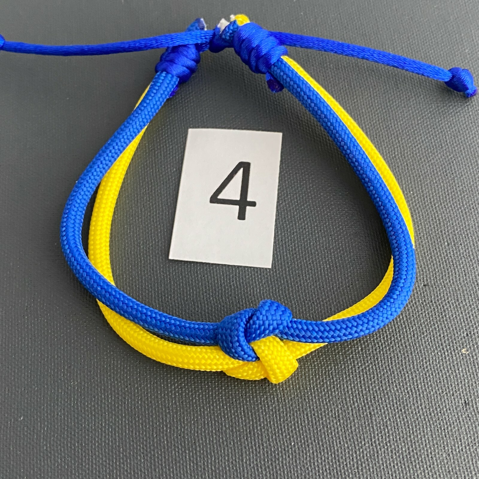 Support Ukraine - 1 Ukrainian Flag Yellow & Blue Paracord Adjustable ...