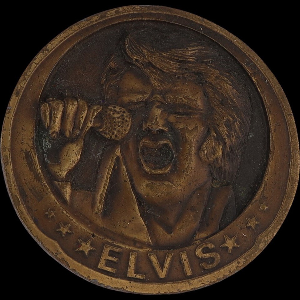 Elvis Presley King Rock N Roll Music Band Memorabilia 1970s Vintage ...