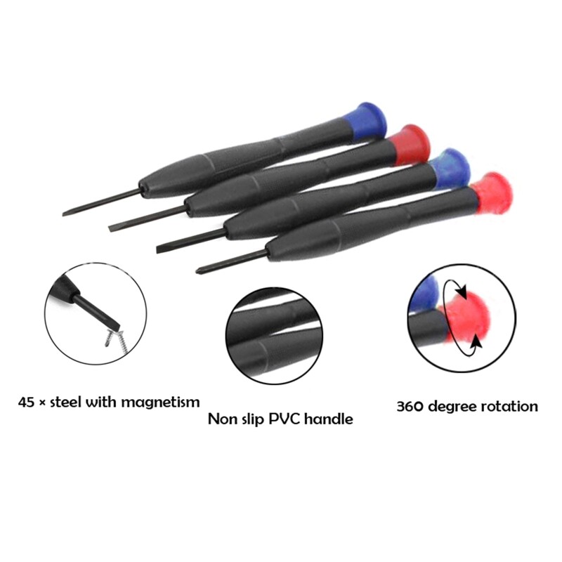 15 Pieces Electronics Opening Pry Tool with Metal Spudger for Cellphone ...