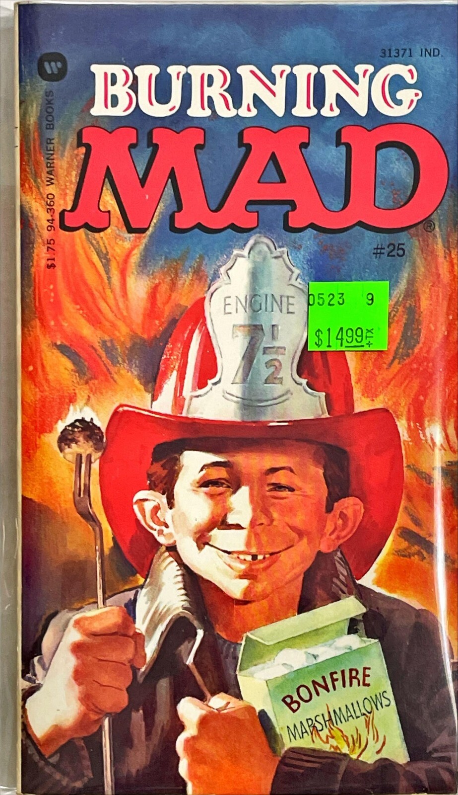 MAD Magazine Paperback Book #25: Burning MAD [ Warner , 1968 ] ~ VG | eBay