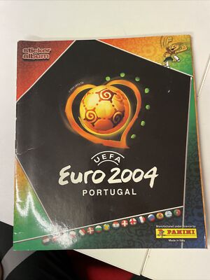 Panini Sticker Album - Portugal 04 - Incomplete - UEFA Euros 2004 | eBay
