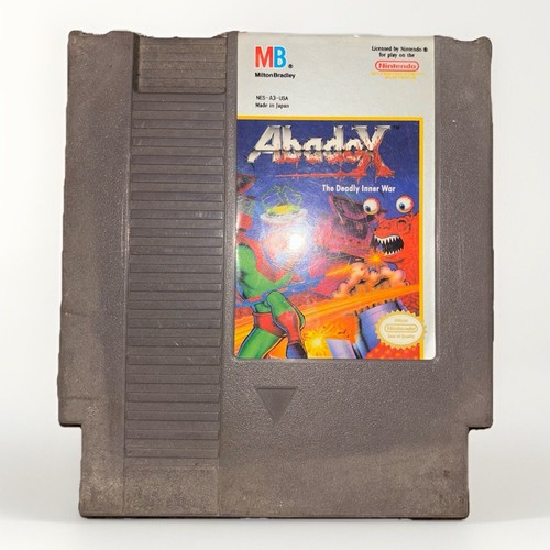 Abadox The Deadly Inner War (Nintendo Entertainment System 1989) NES ...