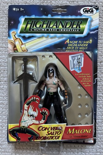 1996 HIGHLANDER THE ANIMATED SERIES - MALONE Action Figure - RARE ...