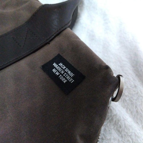 jack spade Business bag Brief bag vintage man medium Leather Authentic ...