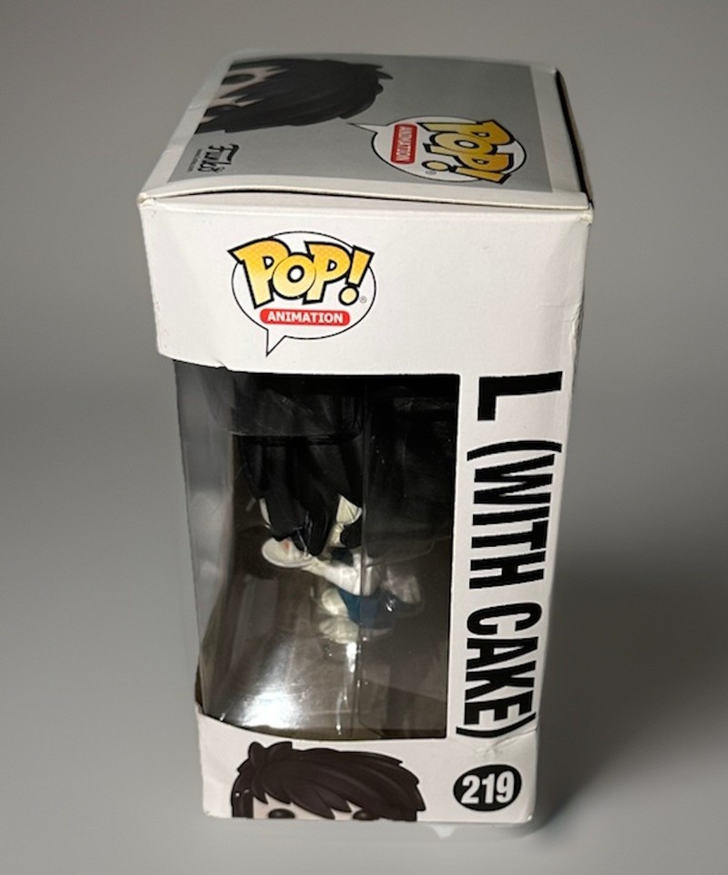 Funko Pop! Death Note L (With Cake) Hot Topic Exclusive Vinyl Figure ...