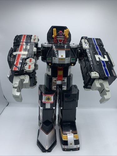 Power Rangers Lightspeed Rescue Deluxe Supertrain Megazord BANDAI 1999 ...