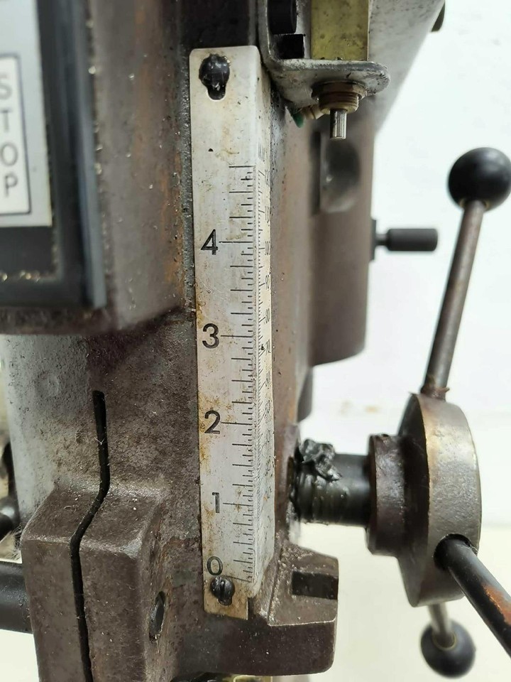 Clausing 1639 15 inch Drill Press Head 3/4 HP 3Ph 208-230/460 Multi ...