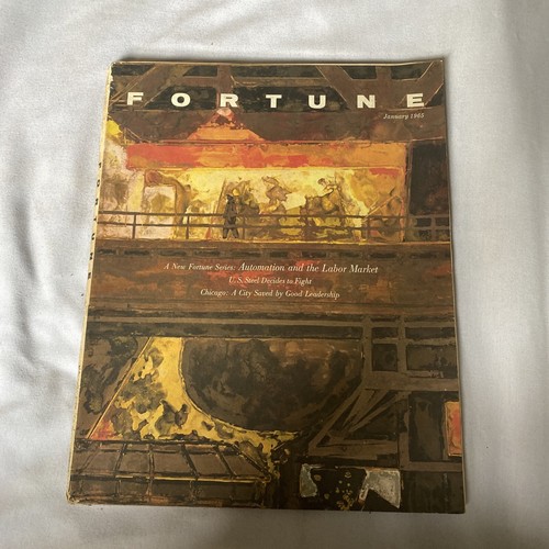 1965 Jan Fortune Magazine The Labor Market (BM1) | eBay