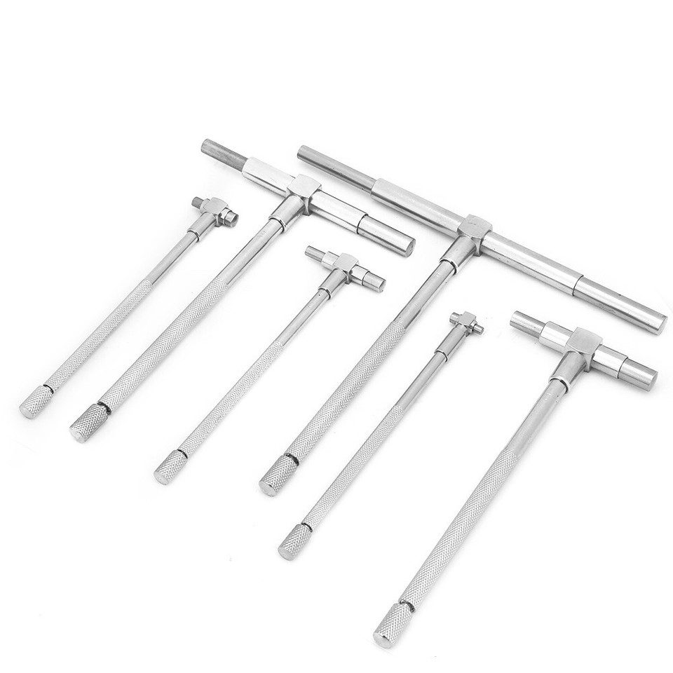 6Pcs Telescopic Gauge 8-150mm Adjustable Inner Diameter Gauge ...