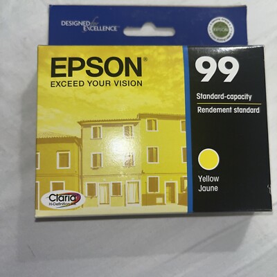 Epson 99 Yellow Ink Cartridge (T099420-S) expire 2014 | eBay