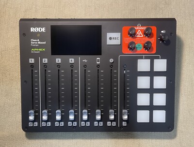 RODECaster Pro Integrated Podcast Production Console - With SD Card | eBay