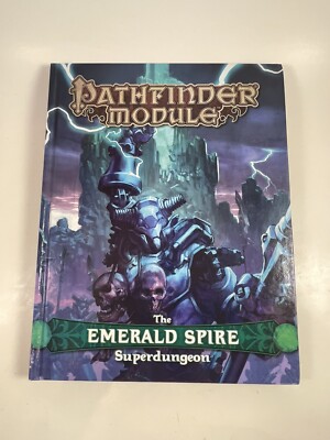 The Emerald Spire Superdungeon Hardcover Pathfinder 1E Module RPG Book ...