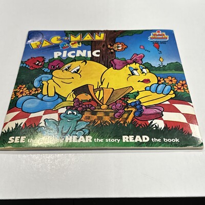 Vintage PAC-Man Picnic Book And Record Set BB4 | eBay