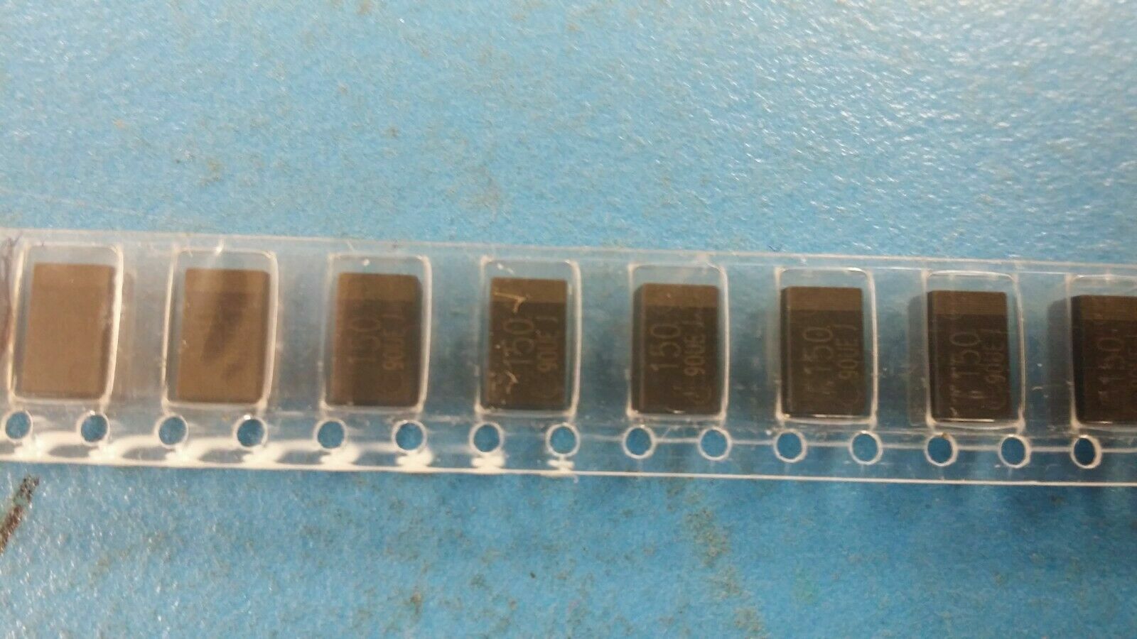 (2 PCS) EEF-UE0J151R PANASONIC CAP ALUM POLY 150UF 20% 6.3V SMD 105°C ...